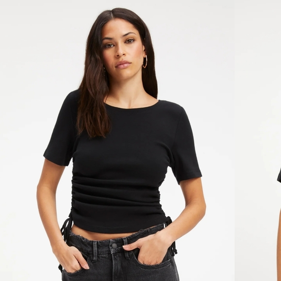 Tops | Pretty Garbage Black Tshirt | Poshmark